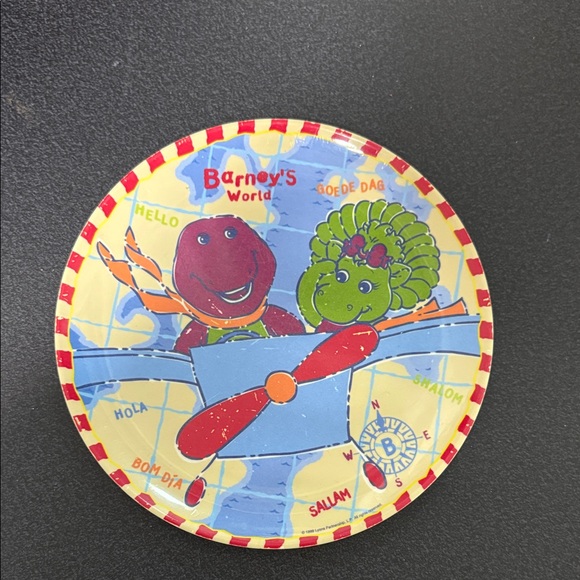 Barney | Dining | Barneys World Decorative Plate 9s | Poshmark